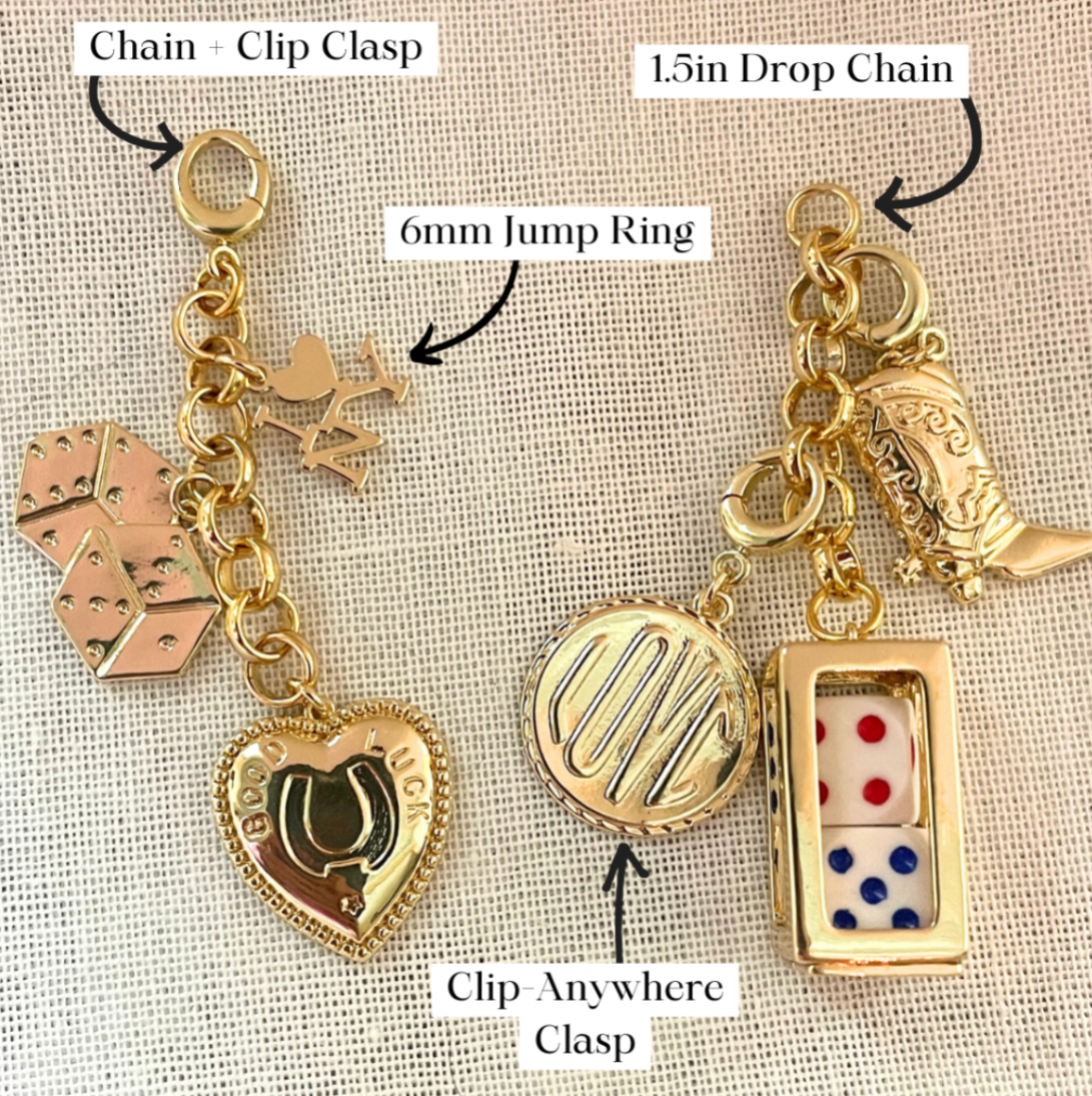 Single Charm - Good Luck Medallion – The Sage Vintage
